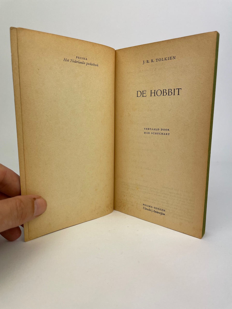 Very Good, J.R.R. Tolkien, De Hobbit, Dutch, paperback, 1960, 1st ...