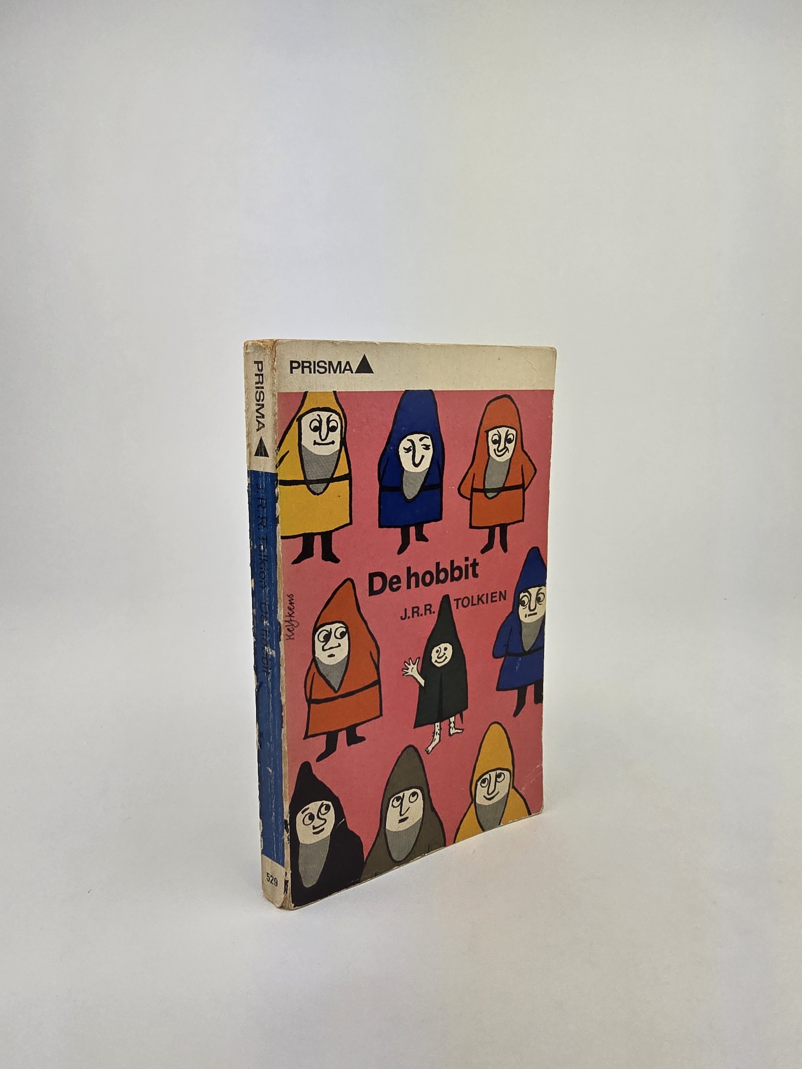 J.R.R. Tolkien, De Hobbit, Dutch, paperback, 1971, 8th printing - clp1147